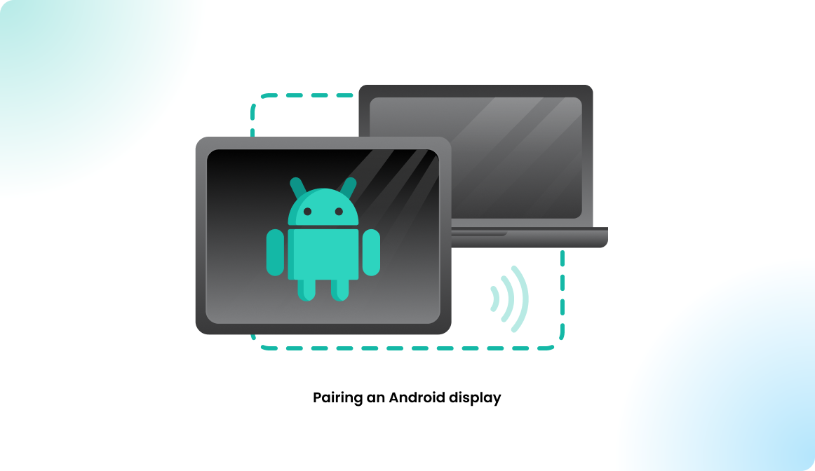 Pairing an Android display | Flexopus