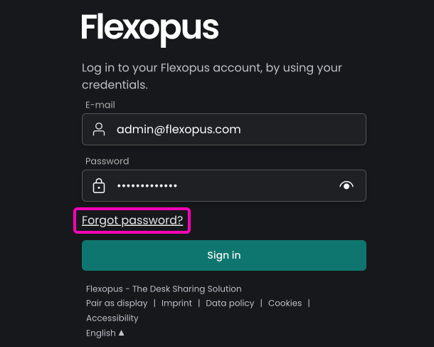 How to log into Flexopus | Flexopus