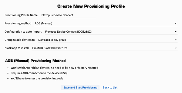 Using ProDVX devices